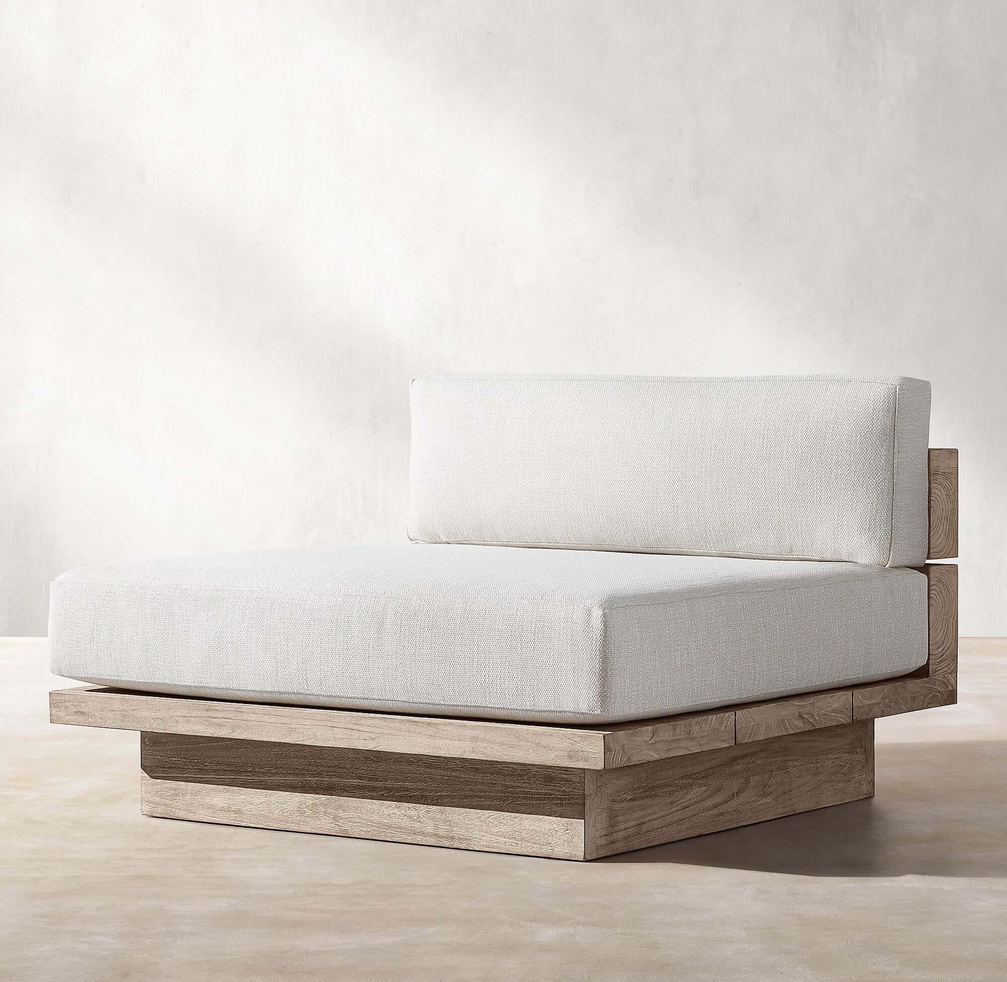 Menorca Island Teak Mocha Sofa – Mash & Paper